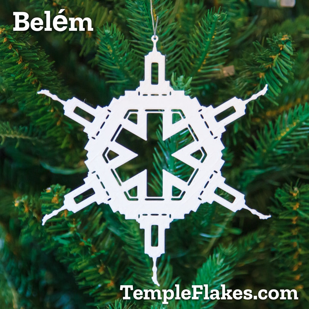 Belém Brazil Temple Christmas Ornament – TempleFlakes